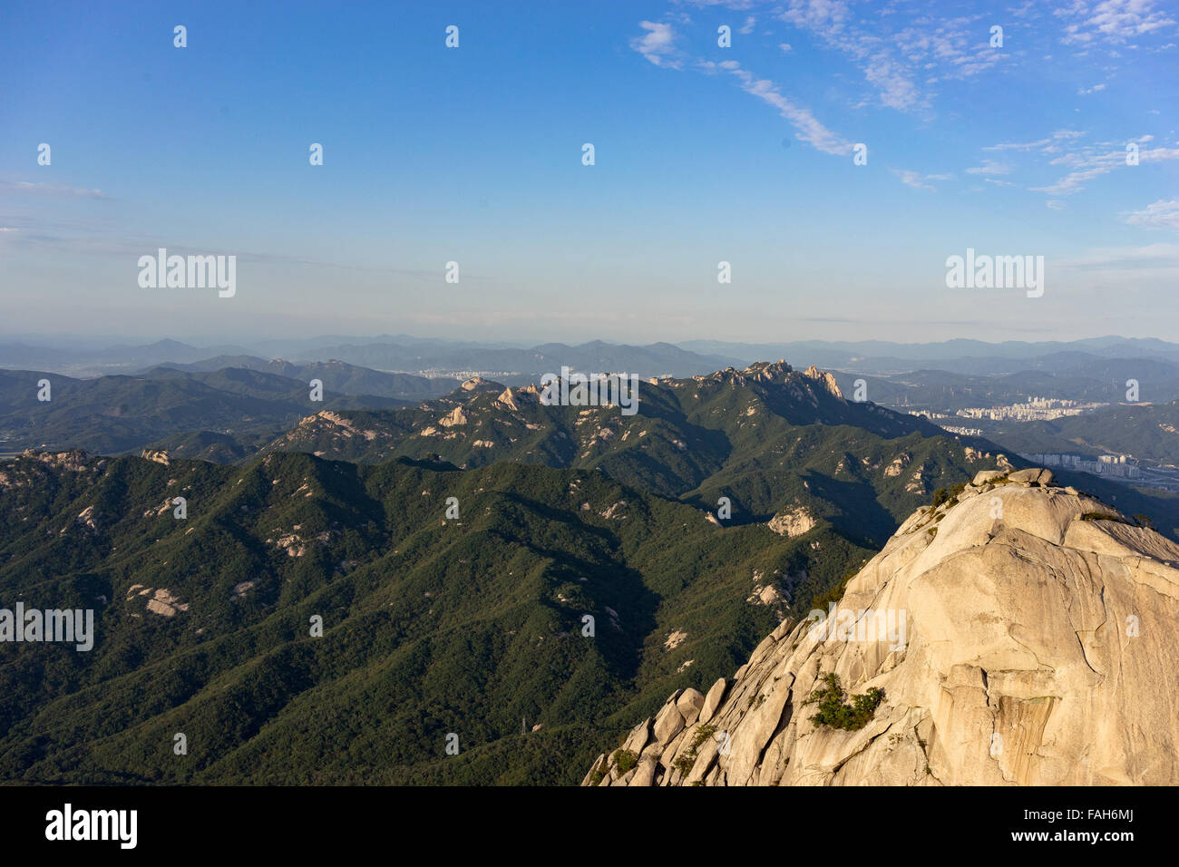 Seoul bukhansan mountain hi-res stock photography and images - Alamy