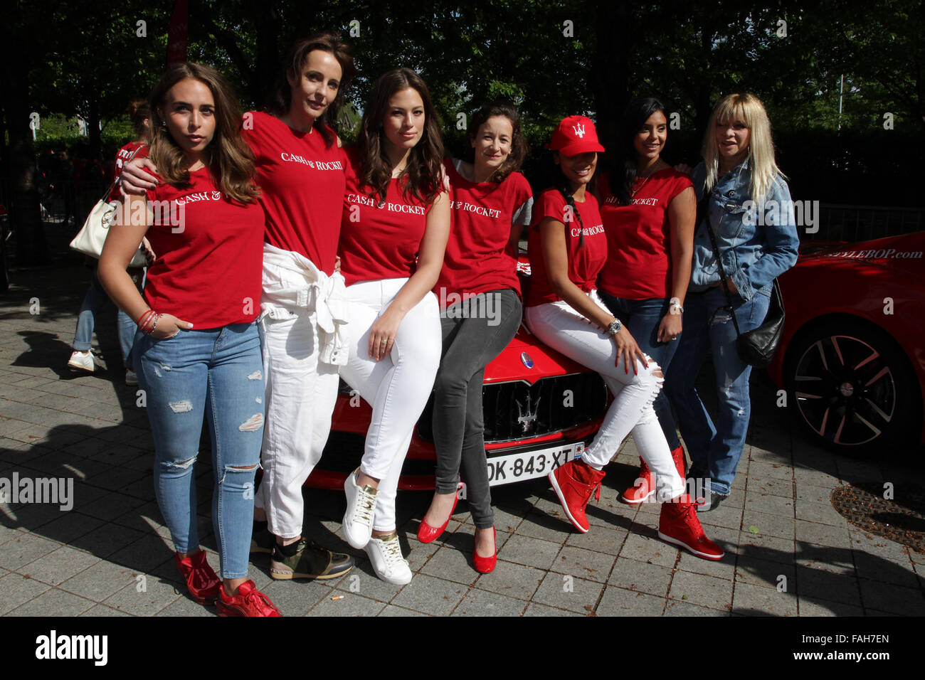 Charity fundraiser hosts the launch of the women only car tour hi-res ...