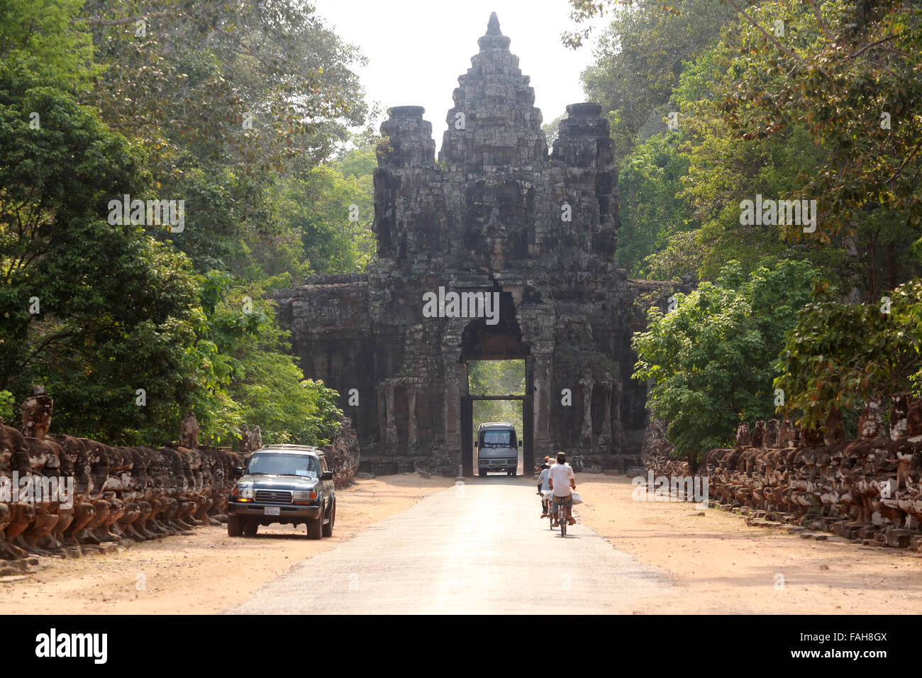 Southeast Asia Cambodia bayon Stock Photo - Alamy