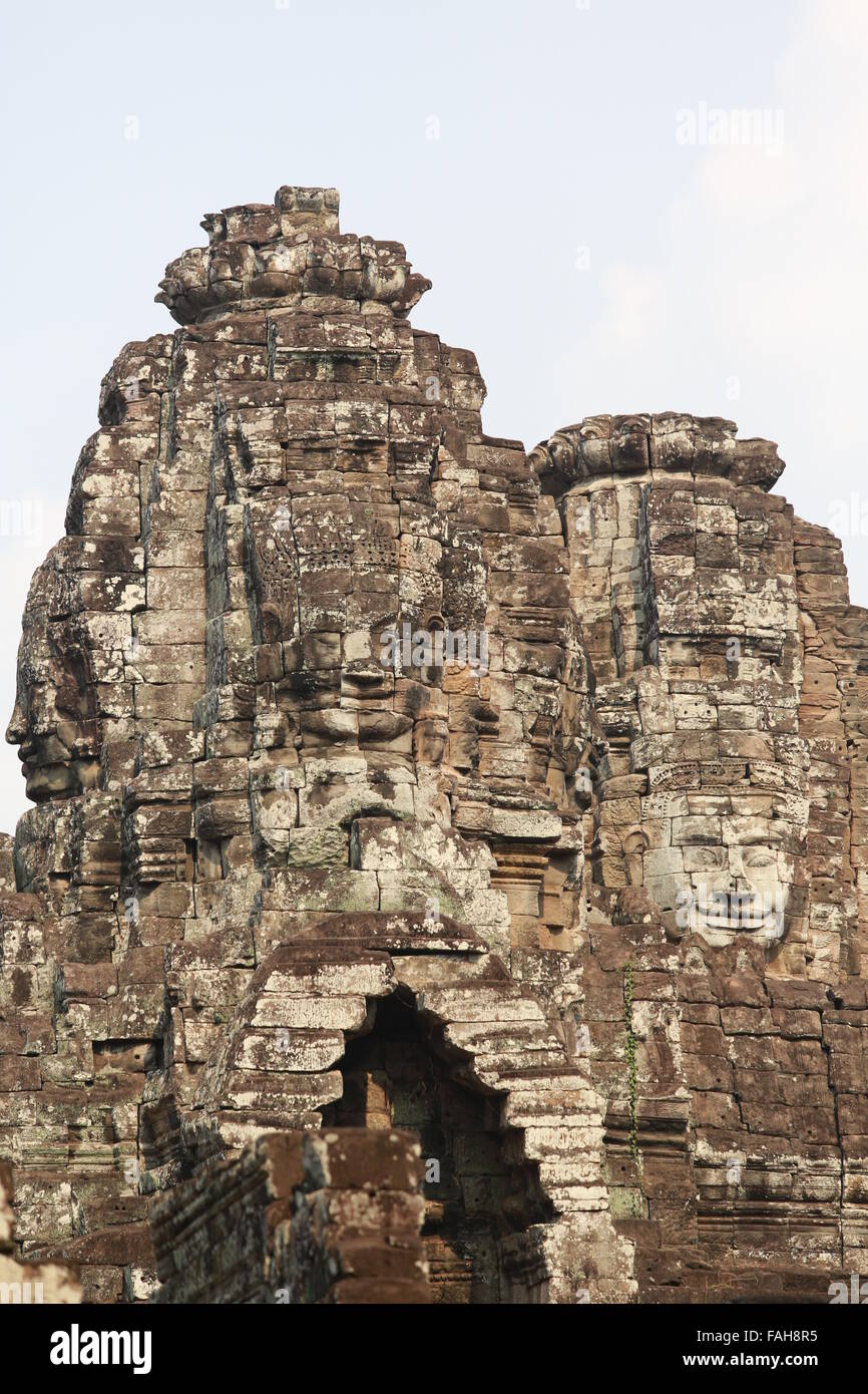 Southeast Asia Cambodia bayon Stock Photo - Alamy