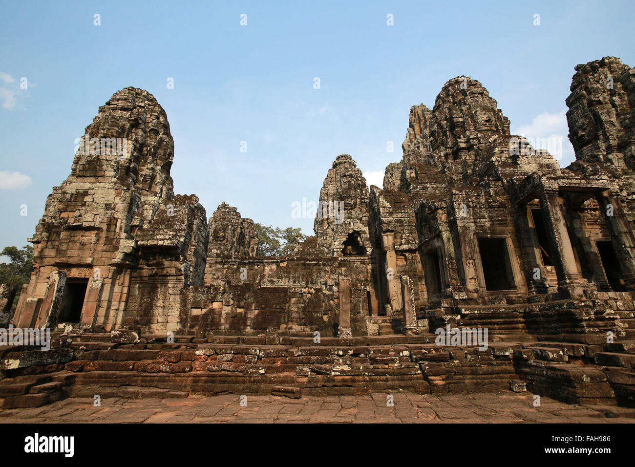 Southeast Asia Cambodia bayon Stock Photo - Alamy