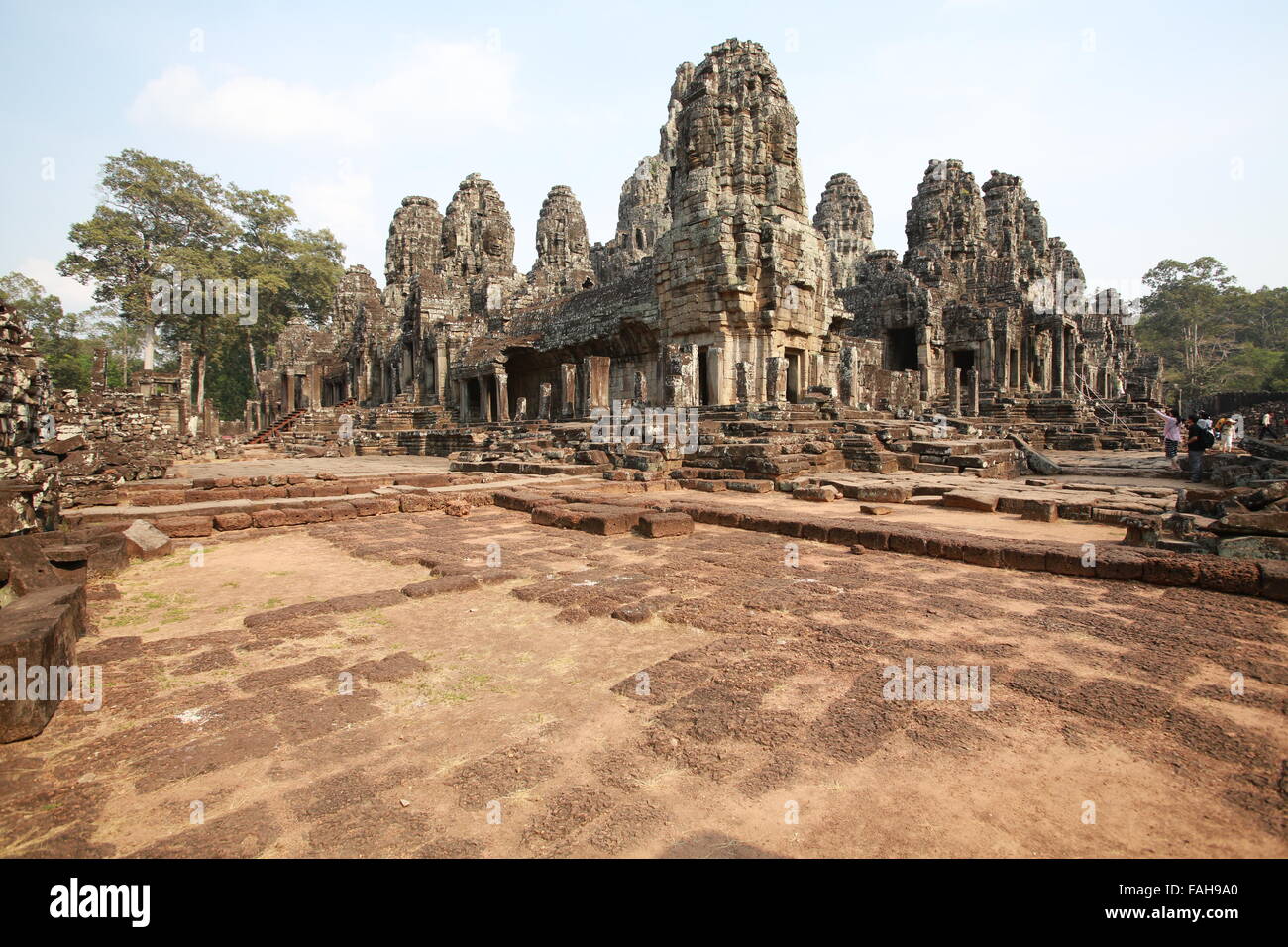 Southeast Asia Cambodia bayon Stock Photo - Alamy