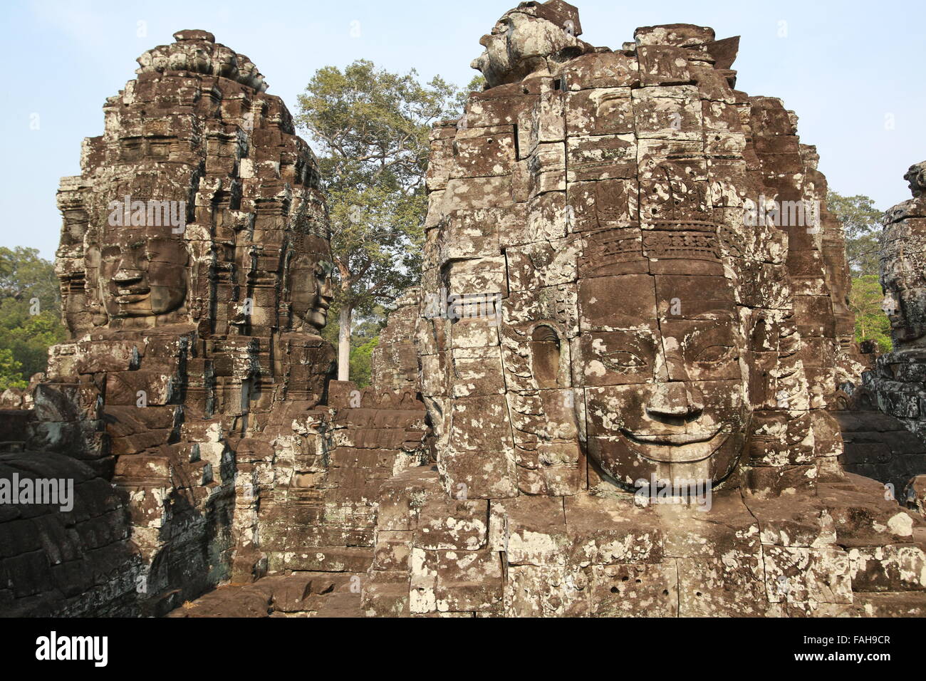 Southeast Asia Cambodia bayon Stock Photo - Alamy