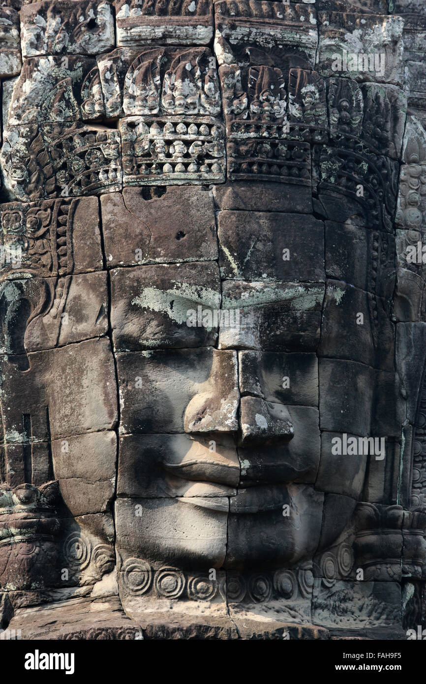 Southeast Asia Cambodia bayon Stock Photo - Alamy