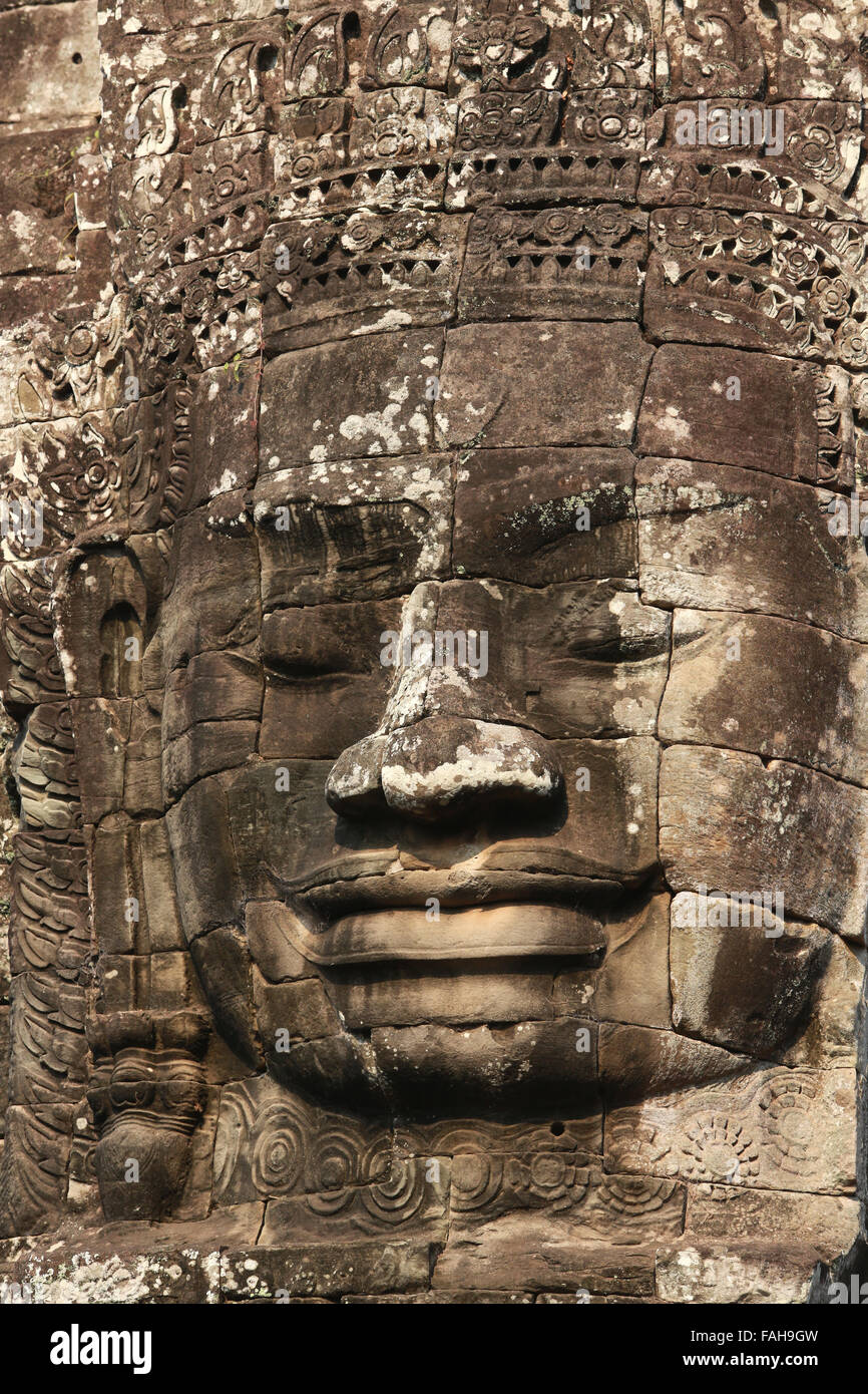 Southeast Asia Cambodia bayon Stock Photo - Alamy