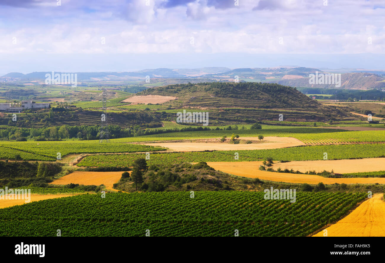 Rioja alta landscape hi-res stock photography and images - Alamy