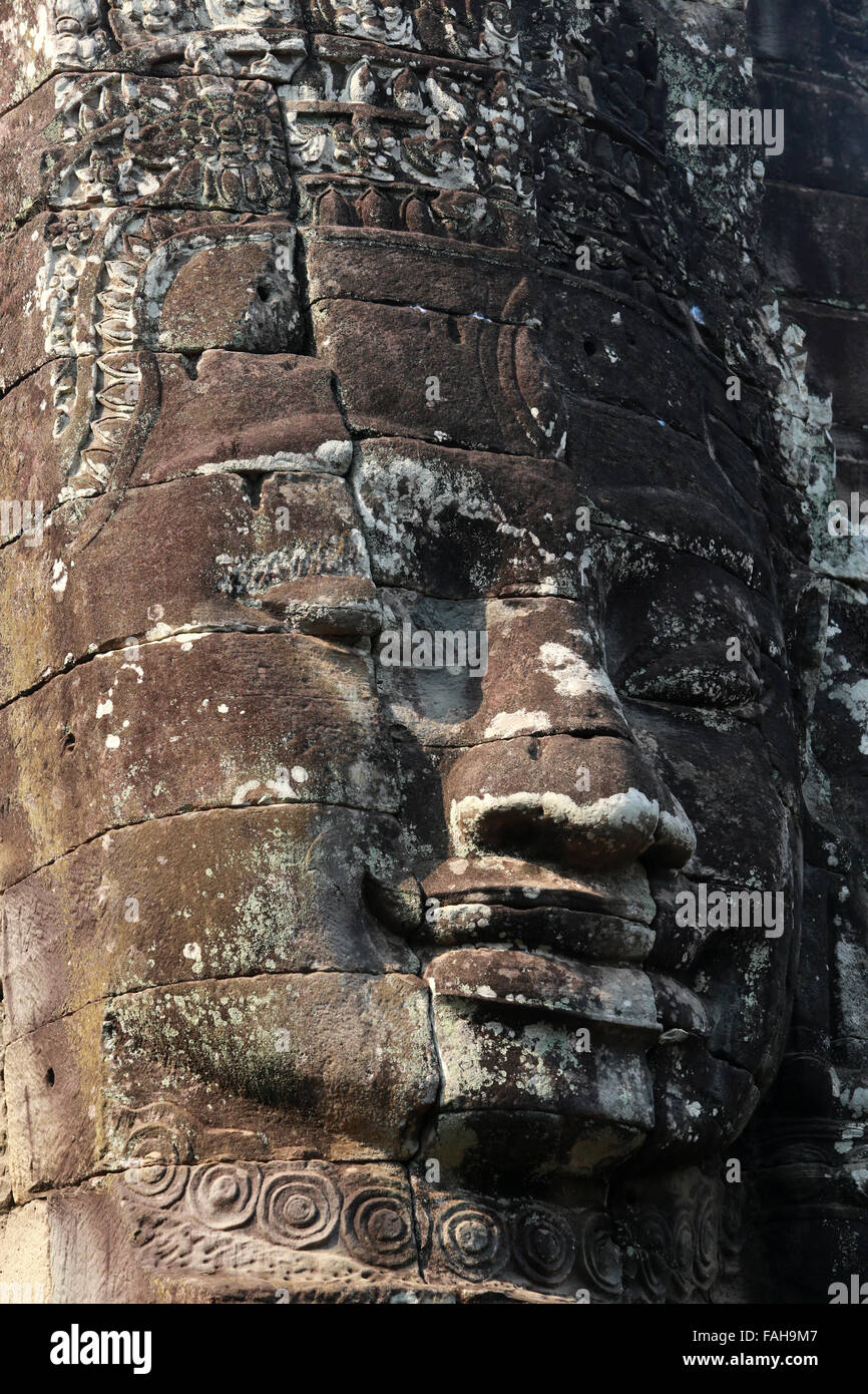 Southeast Asia Cambodia bayon Stock Photo - Alamy