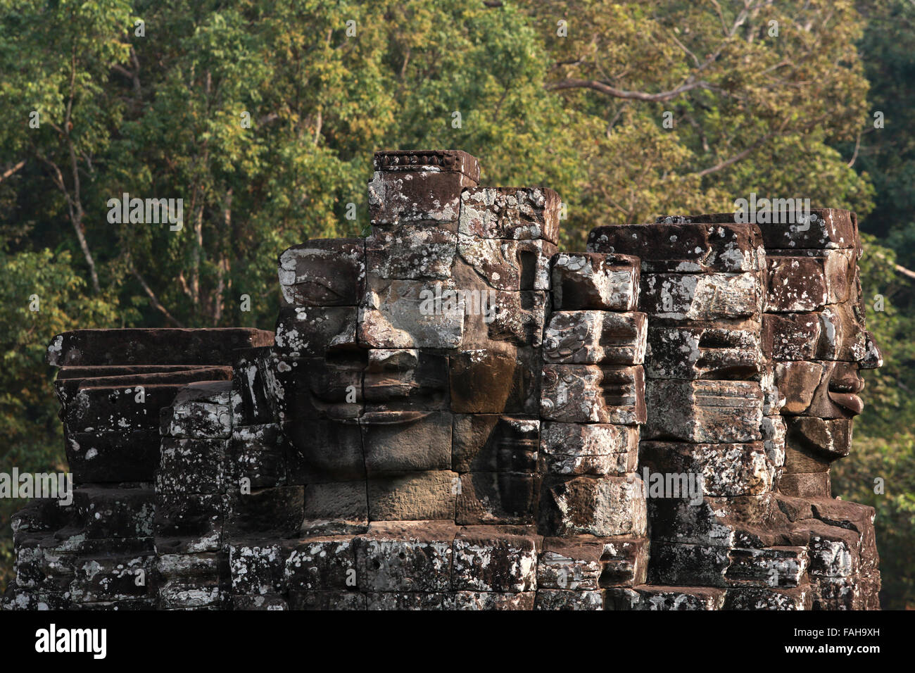 Southeast Asia Cambodia bayon Stock Photo - Alamy