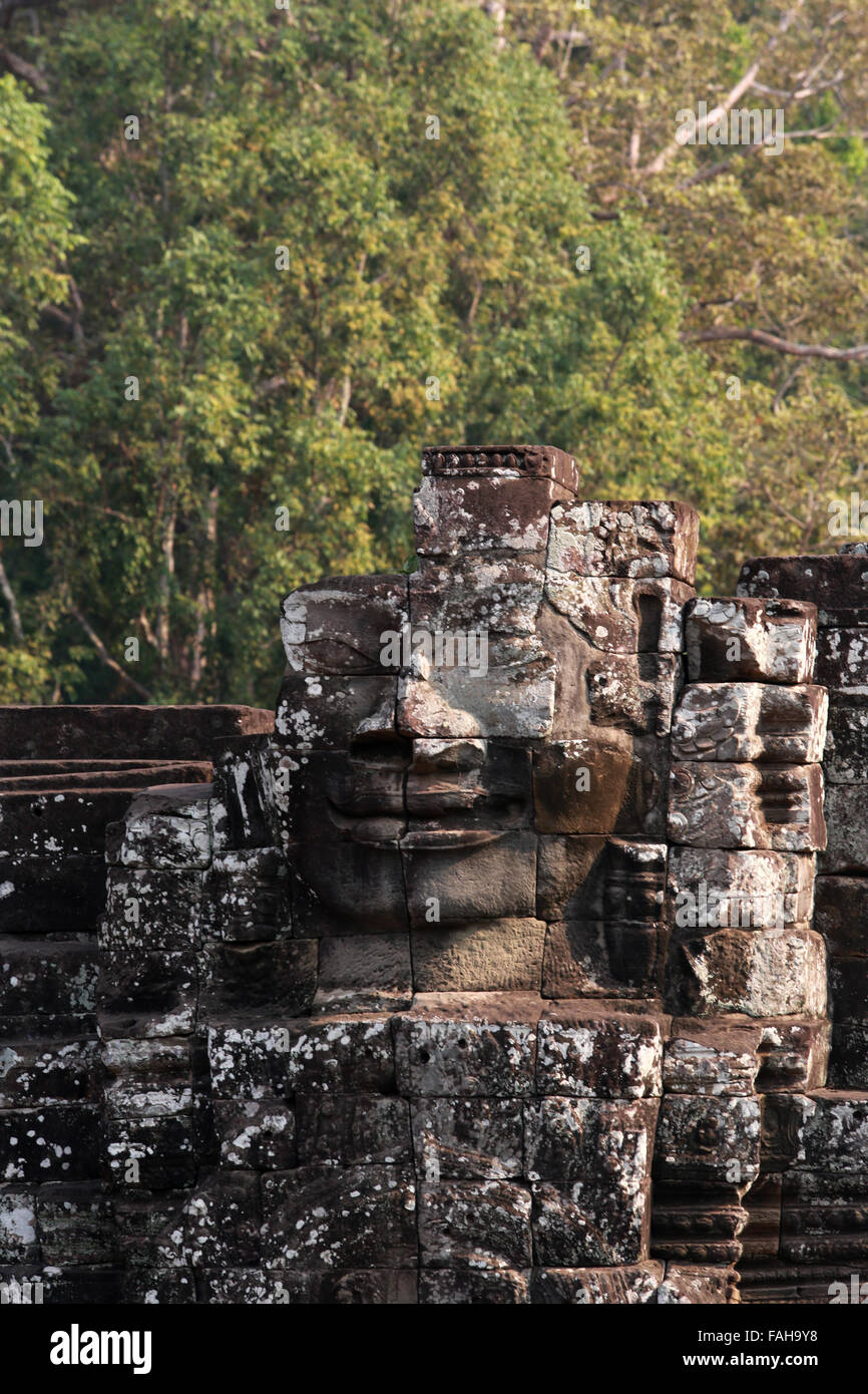 Southeast Asia Cambodia bayon Stock Photo - Alamy