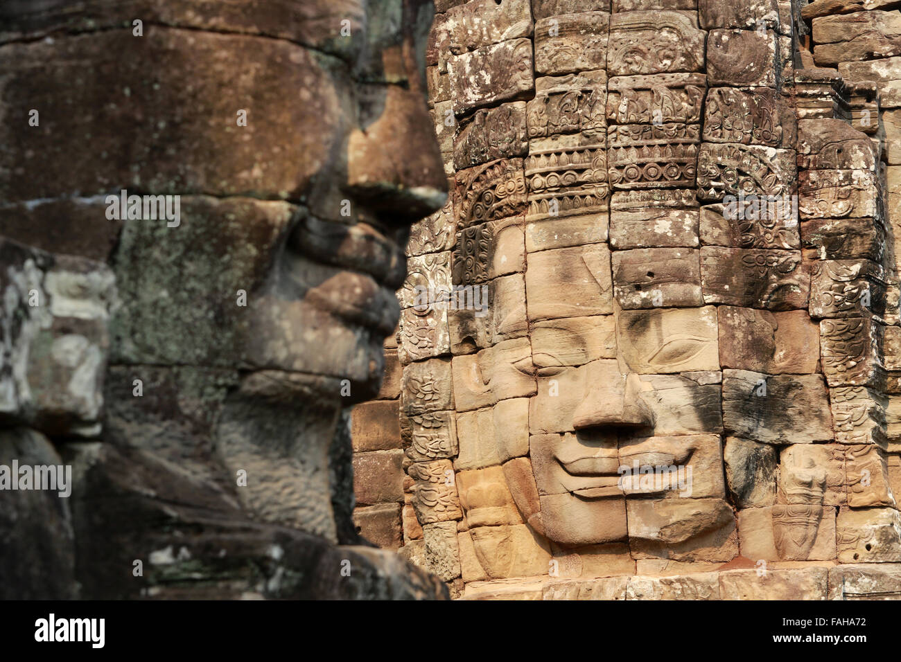 Southeast Asia Cambodia bayon Stock Photo - Alamy