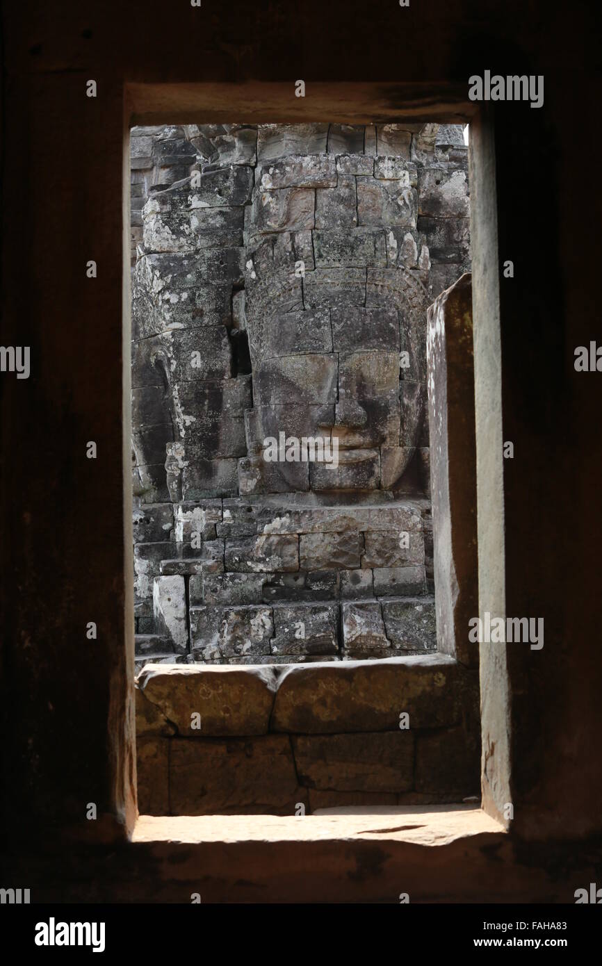 Southeast Asia Cambodia bayon Stock Photo - Alamy