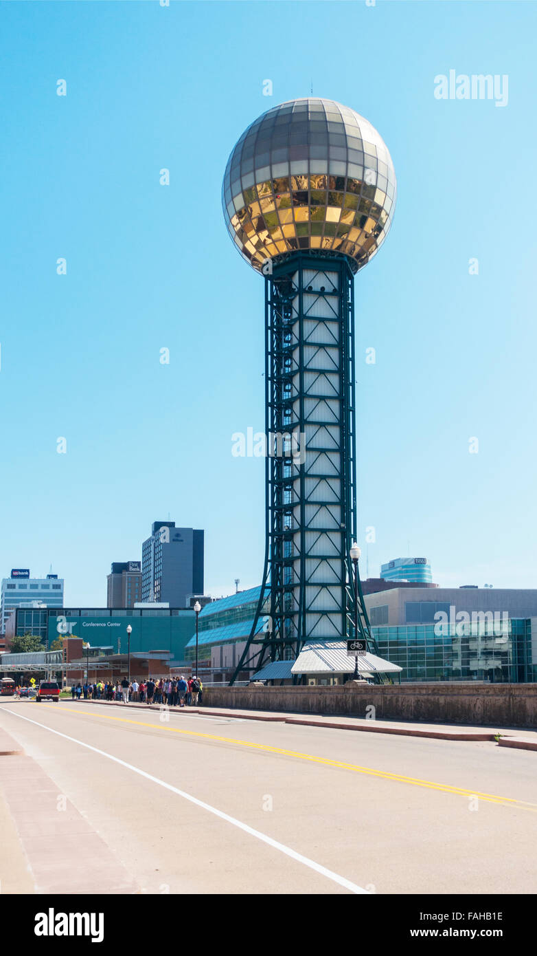World's fair park sunsphere Knoxville TN Stock Photo - Alamy