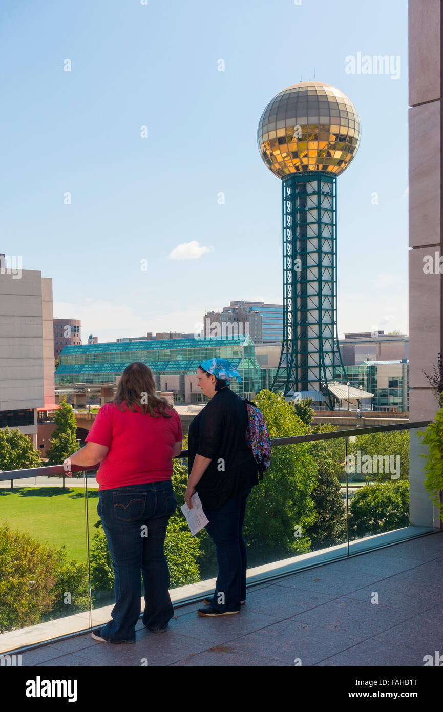 World's fair park sunsphere Knoxville TN Stock Photo - Alamy
