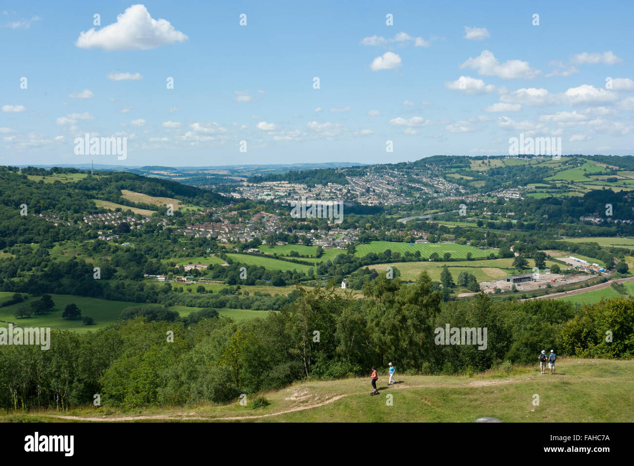 Scenic Somerset English countryside Stock Photo - Alamy