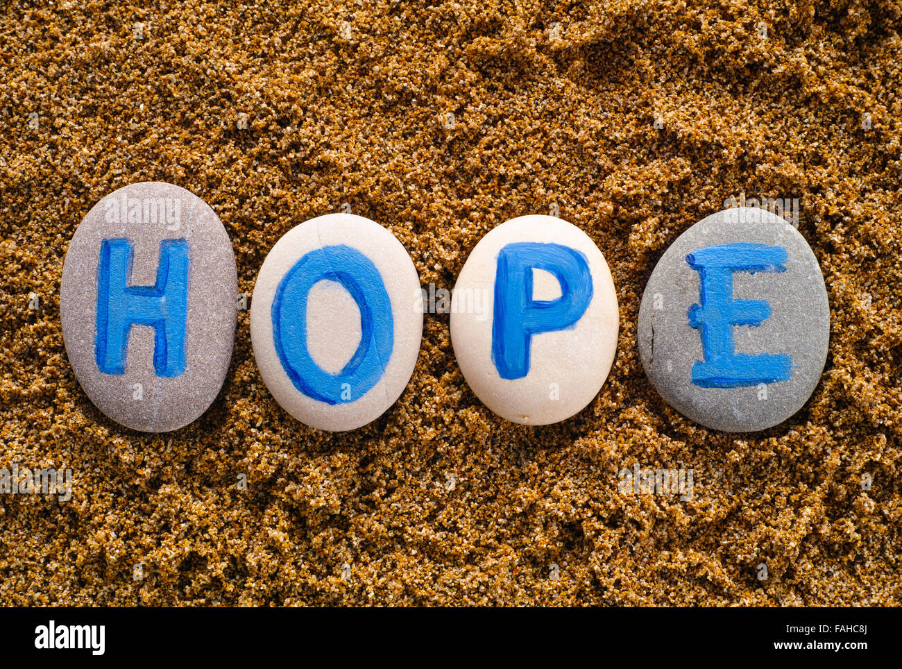 Hope stone hi-res stock photography and images - Alamy