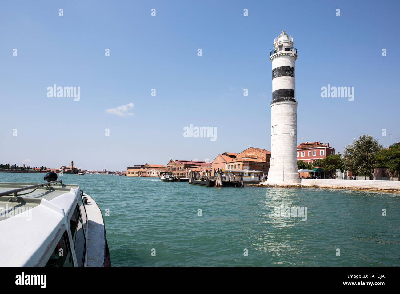 Lighthouse of Murano island (Venice Stock Photo - Alamy