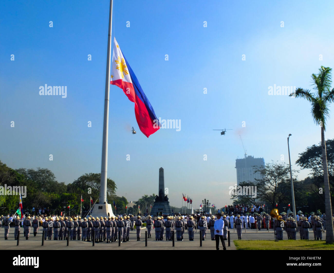 Manila, Philippines. 30th Dec, 2015. Two new choppers, The Agusta ...