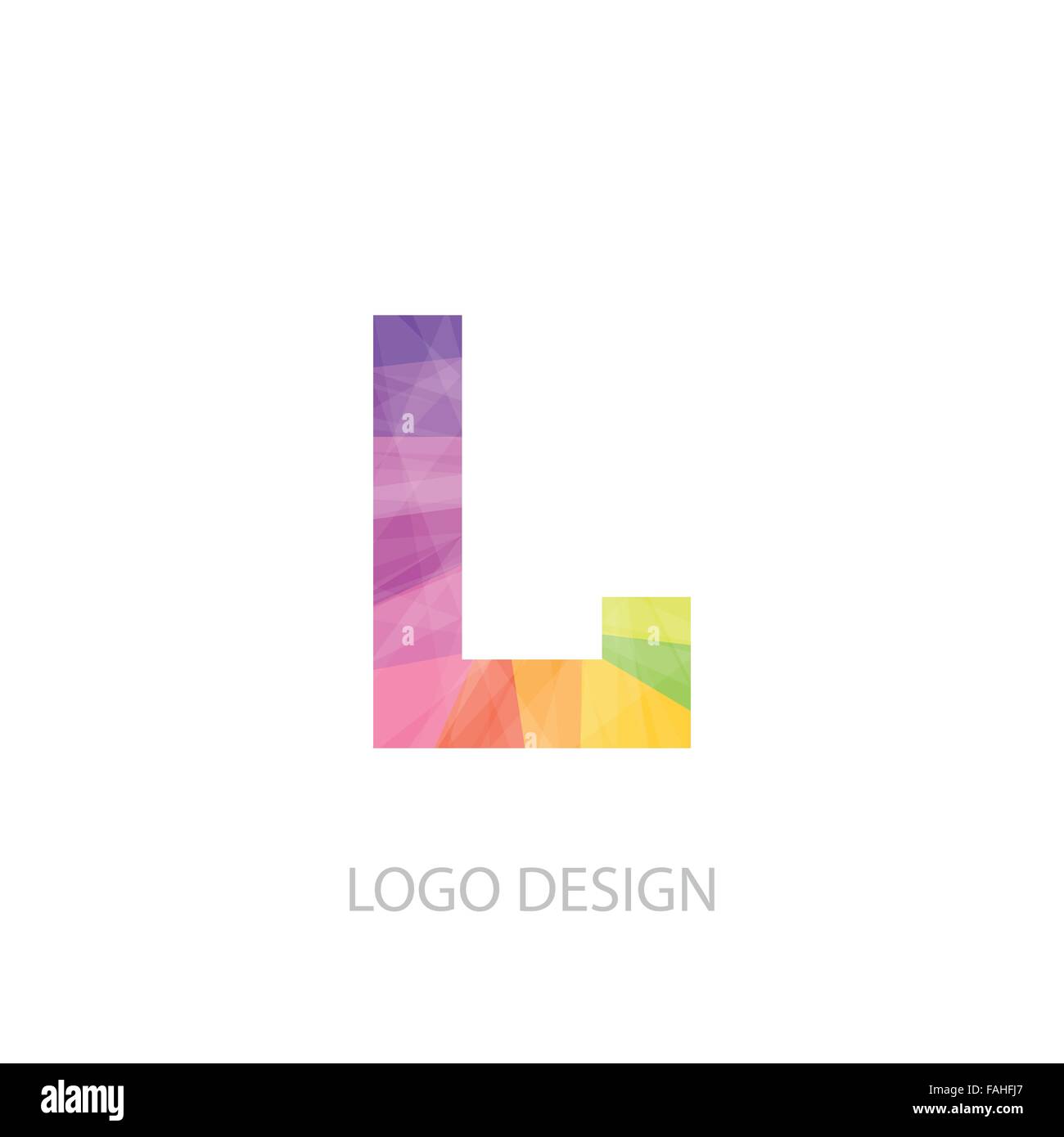 Vector illustration of colorful logo letter Stock Vector Image & Art ...