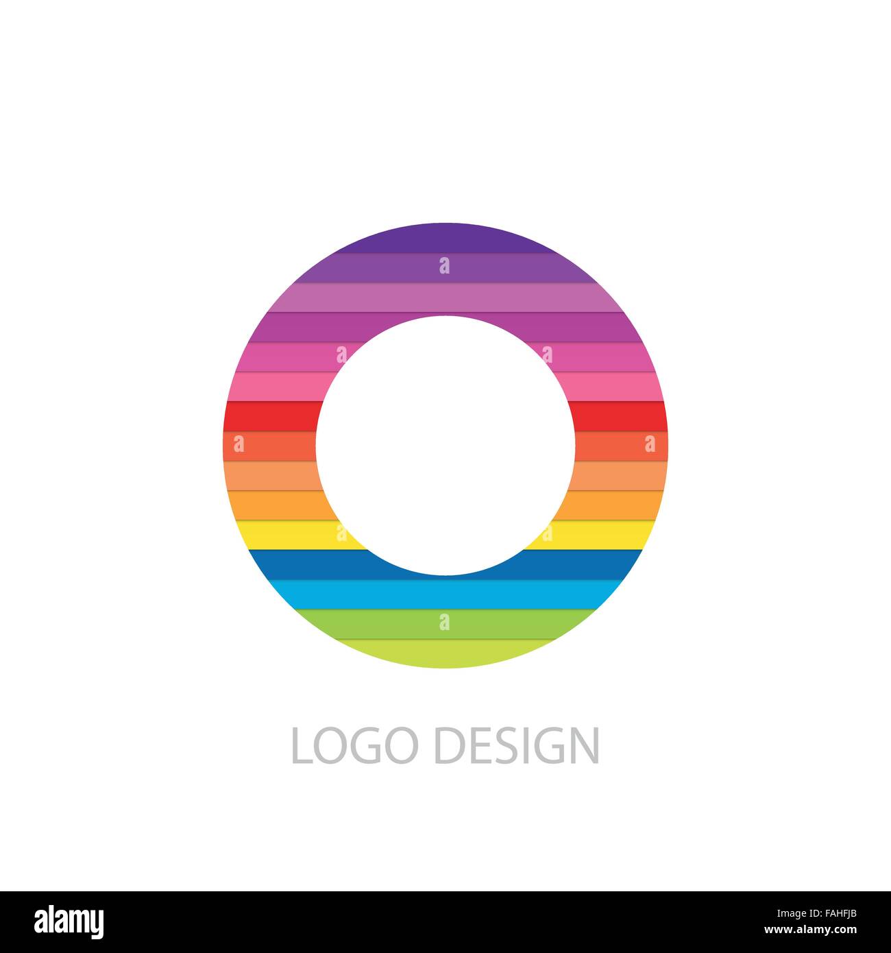 Vector illustration of colorful logo letter Stock Vector Image & Art ...