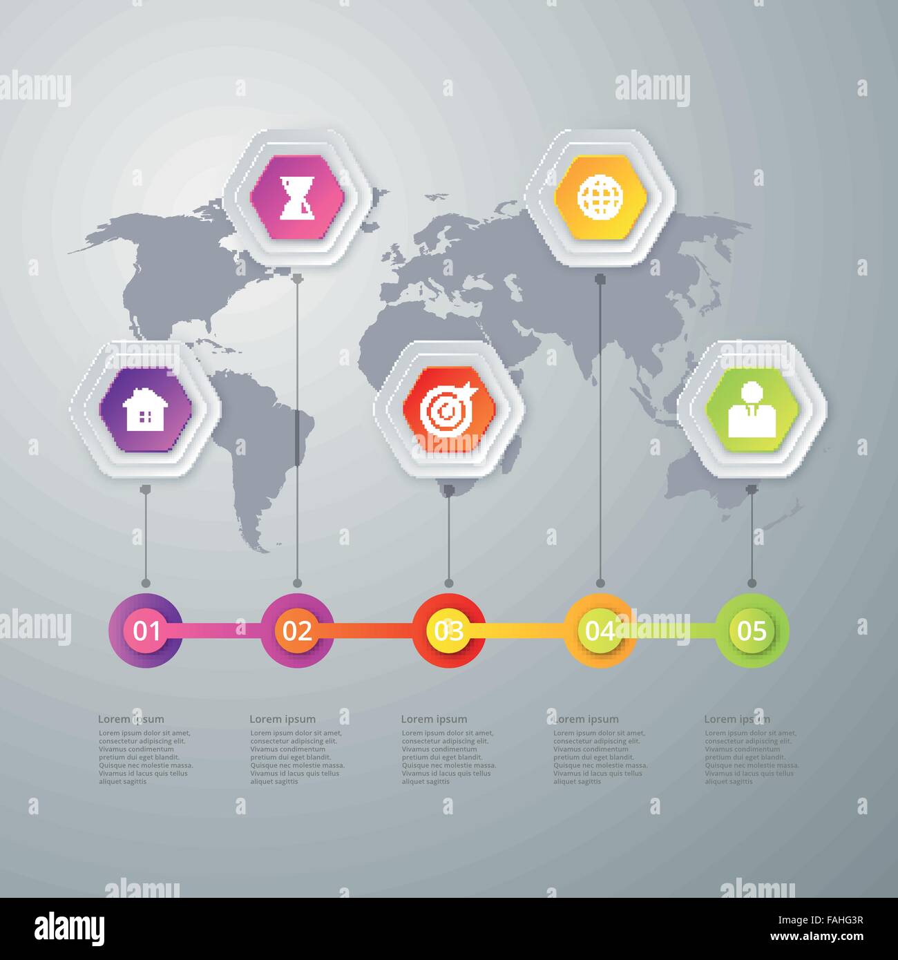 Vector illustration infographics timeline Stock Vector Image & Art - Alamy