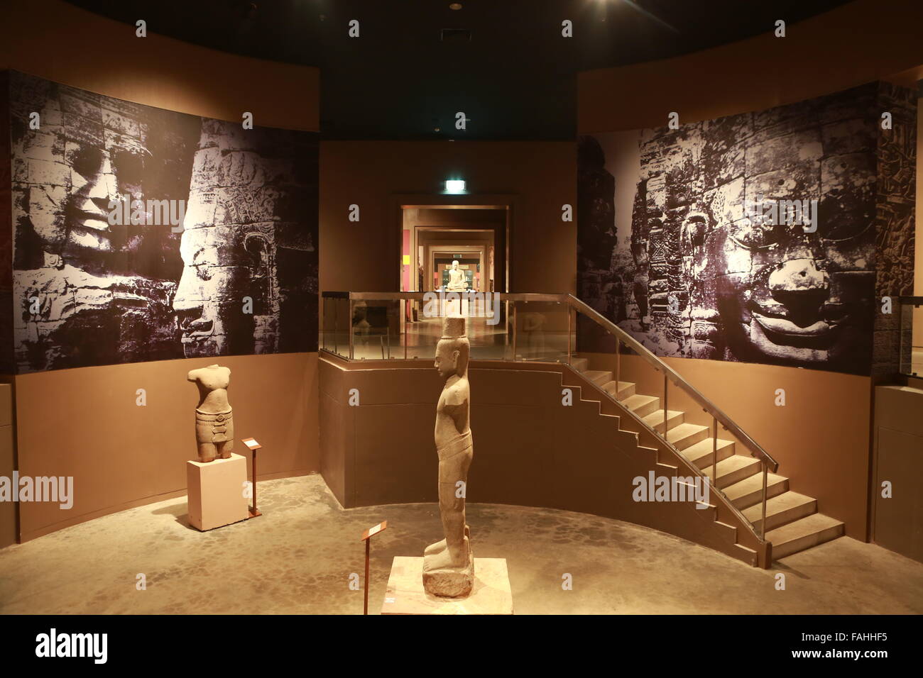Southeast Asia Cambodia Angkor National Museum Stock Photo - Alamy