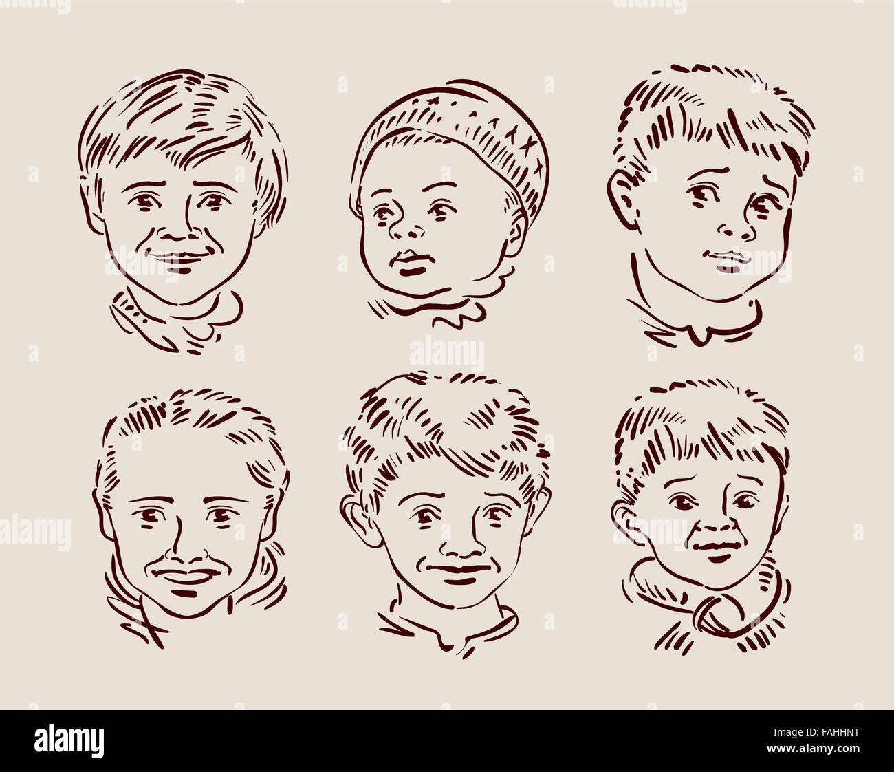 Child Face Drawing