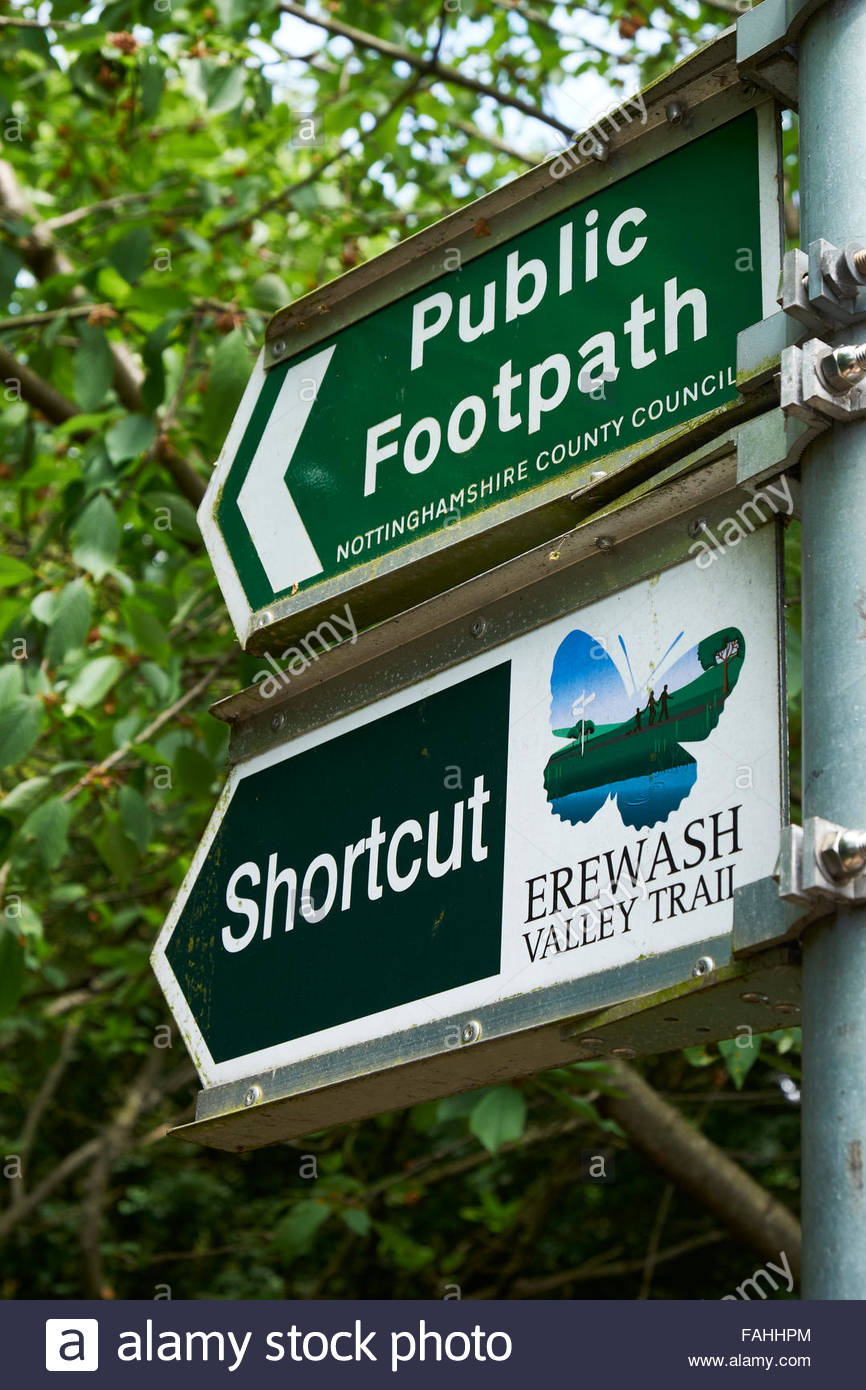 Public Footpath Finger Post High Resolution Stock Photography and ...