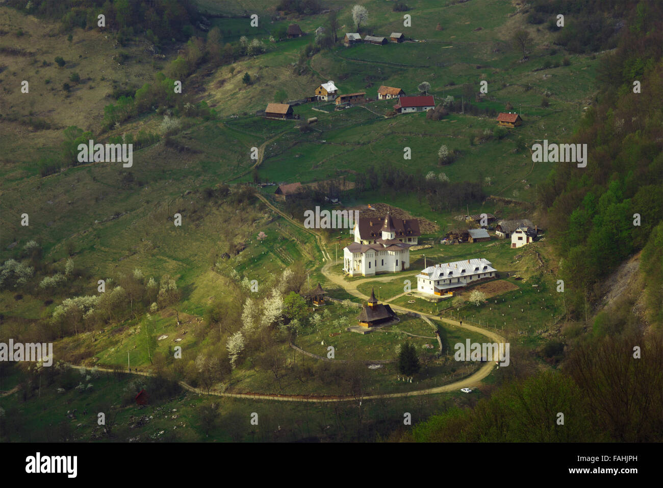 Old village church hi-res stock photography and images - Alamy