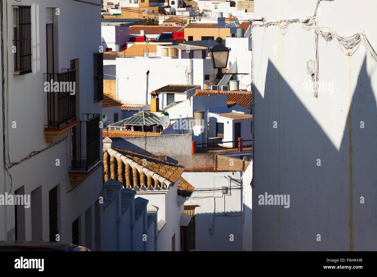 residential districts of andalucian town. Osuna, Spain Stock Photo - Alamy