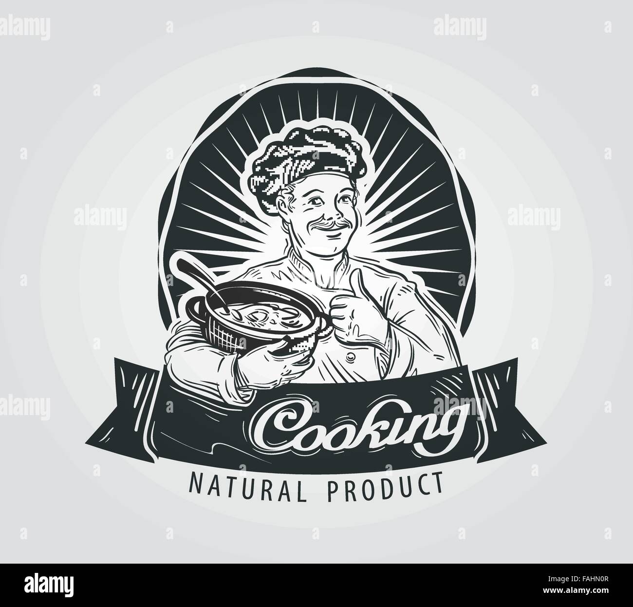 cooking vector logo design template. restaurant, food or cook, chef ...