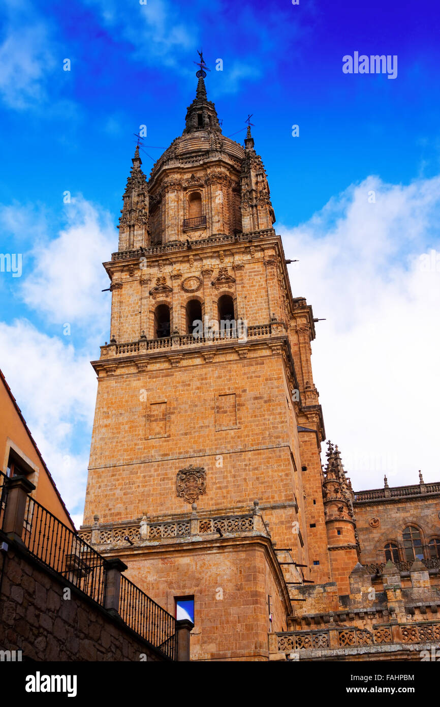 Tower of Salamanca Cathedral. Castile and Leon, Spain Stock Photo - Alamy