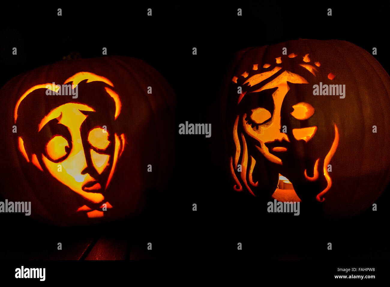 Traditional carving of pumpkins hi-res stock photography and images - Alamy