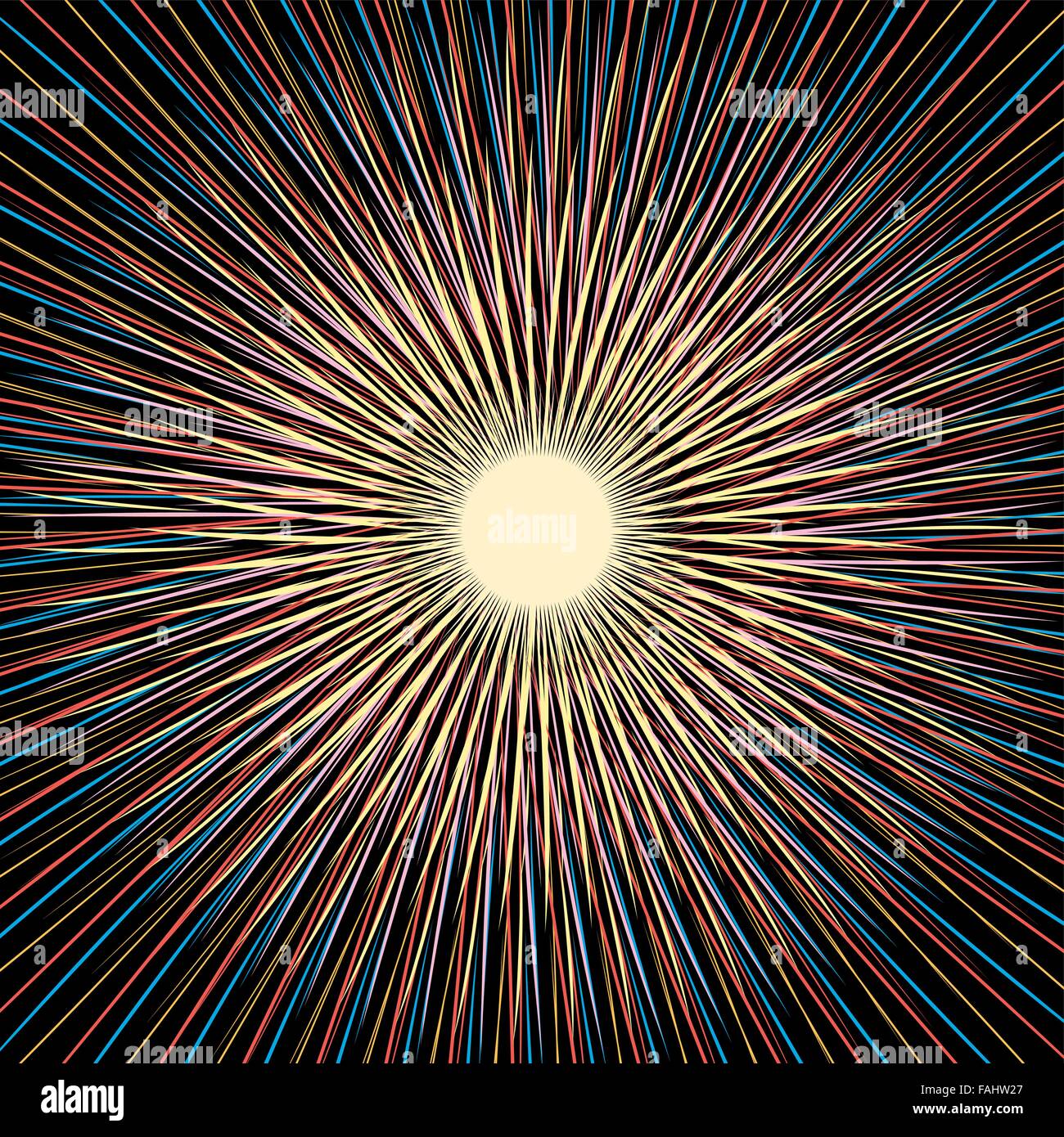 Abstract glowing background. Ray galaxy flash and light vector ...