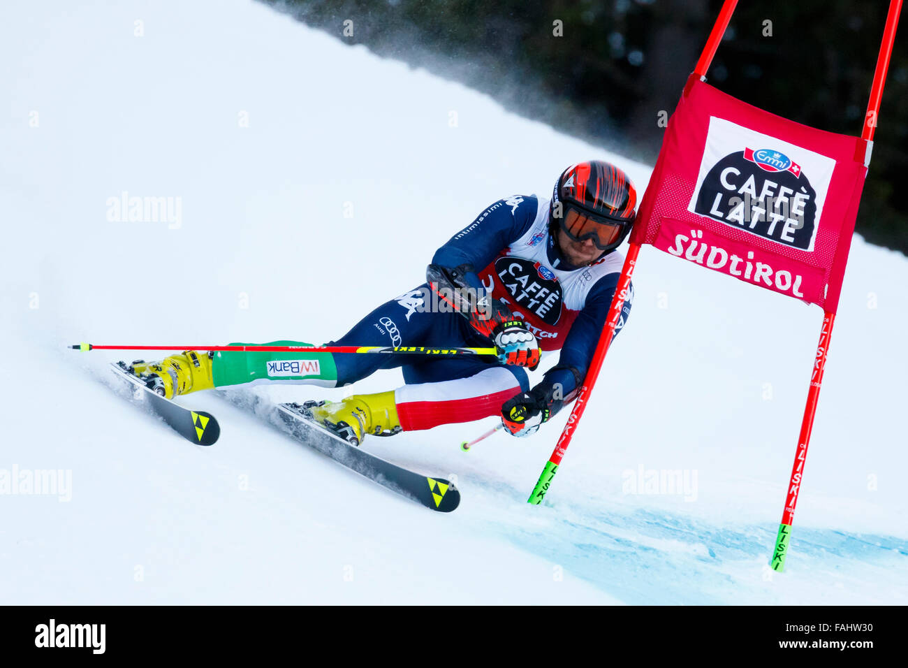 Alta Badia, Italy 20 December 2015. BALLERIN Andrea (Ita) competing in ...