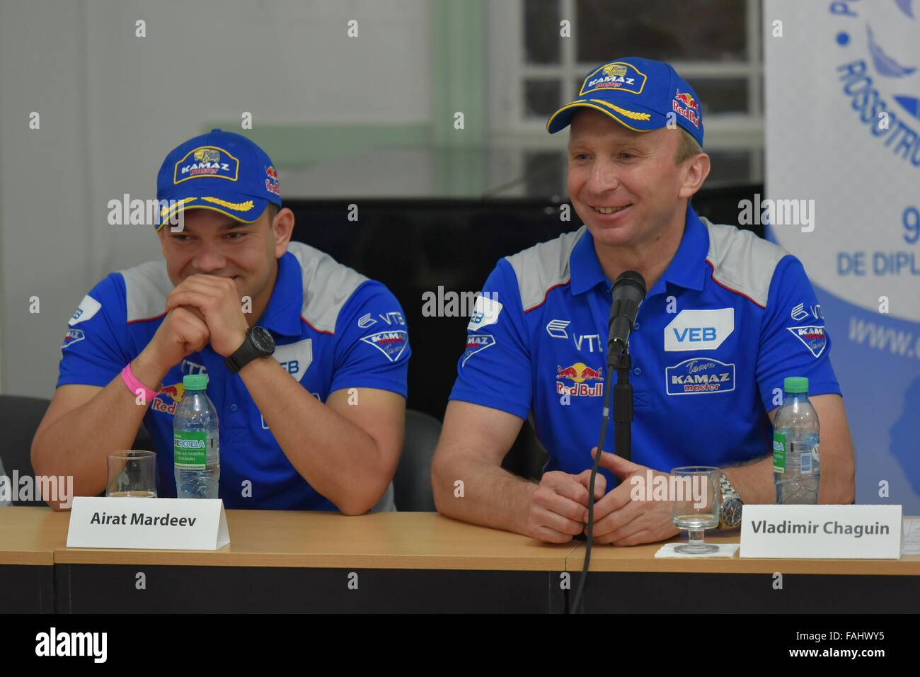 Buenos Aires, Argentina. 30th Dec, 2015. Pilot of the KAMAZ-Master team ...