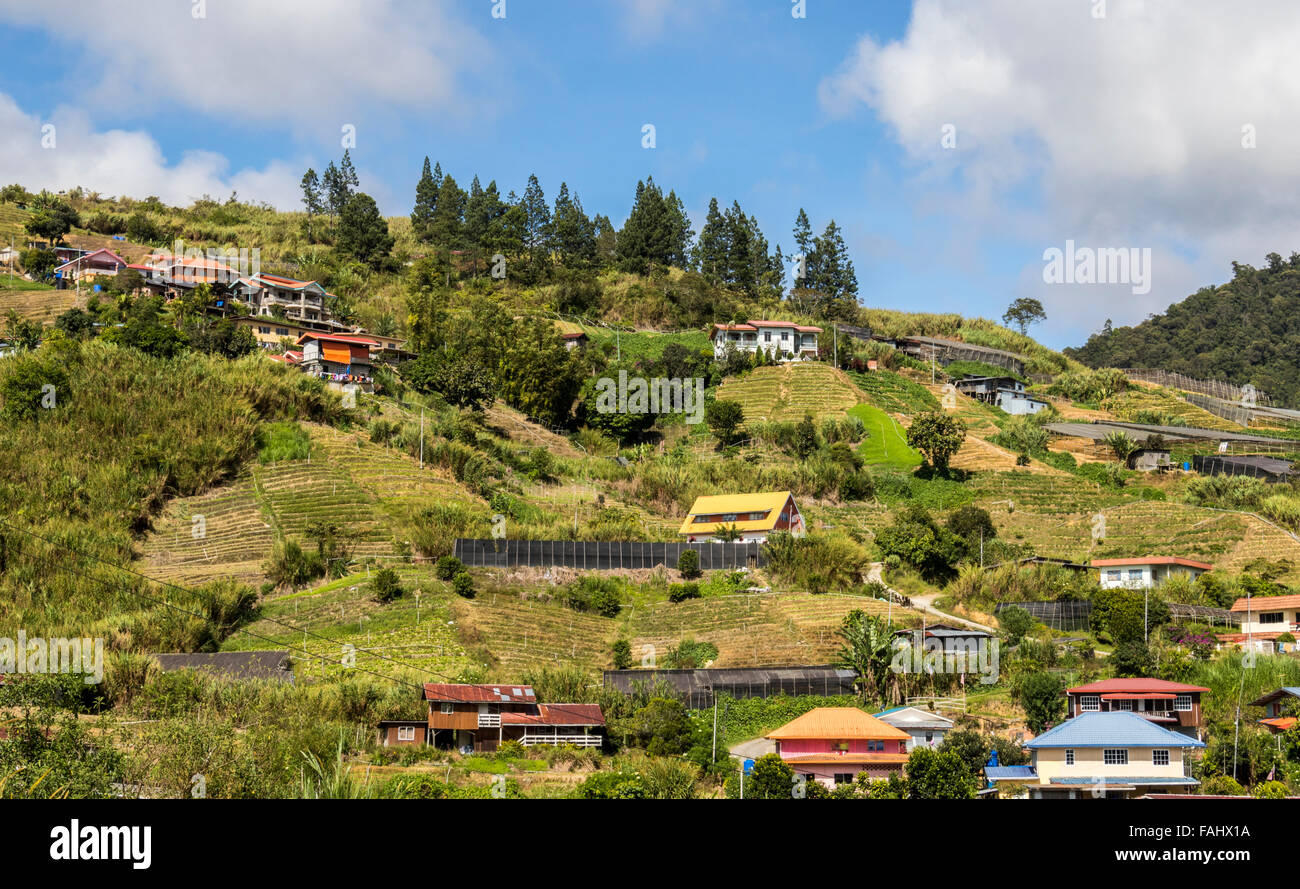Kundasang Ranau Sabah East Malaysia Island of Borneo Stock Photo - Alamy
