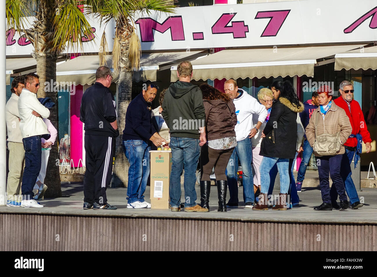 Pea men, peamen, shell men, con men, most of the people in this picture ...