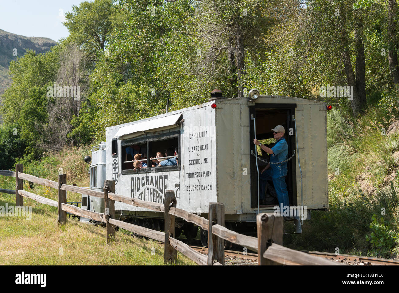 Galloping Goose #7, Colorado Railroad Museum, Golden, Colorado Stock ...