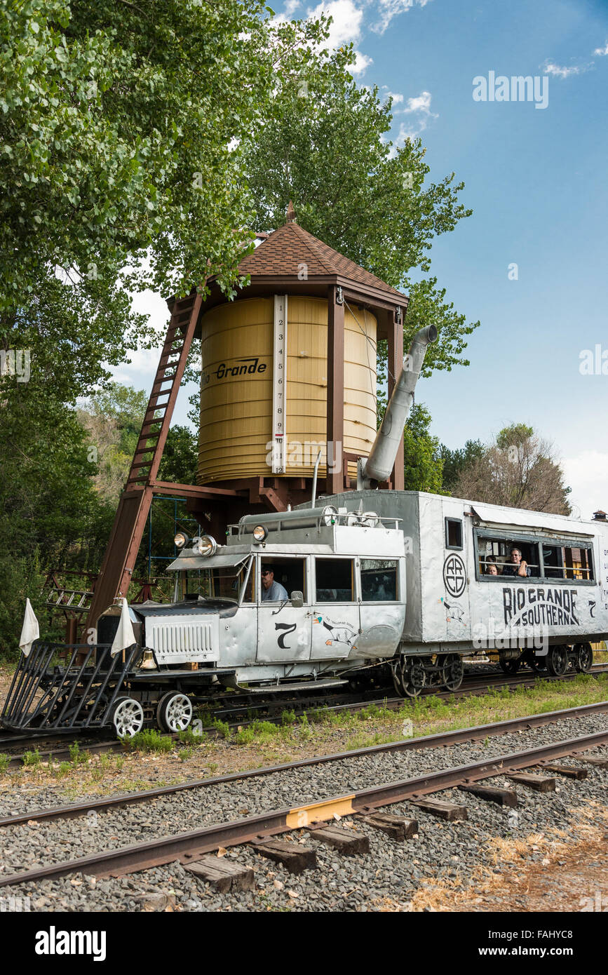 Galloping Goose #7, Colorado Railroad Museum, Golden, Colorado Stock ...