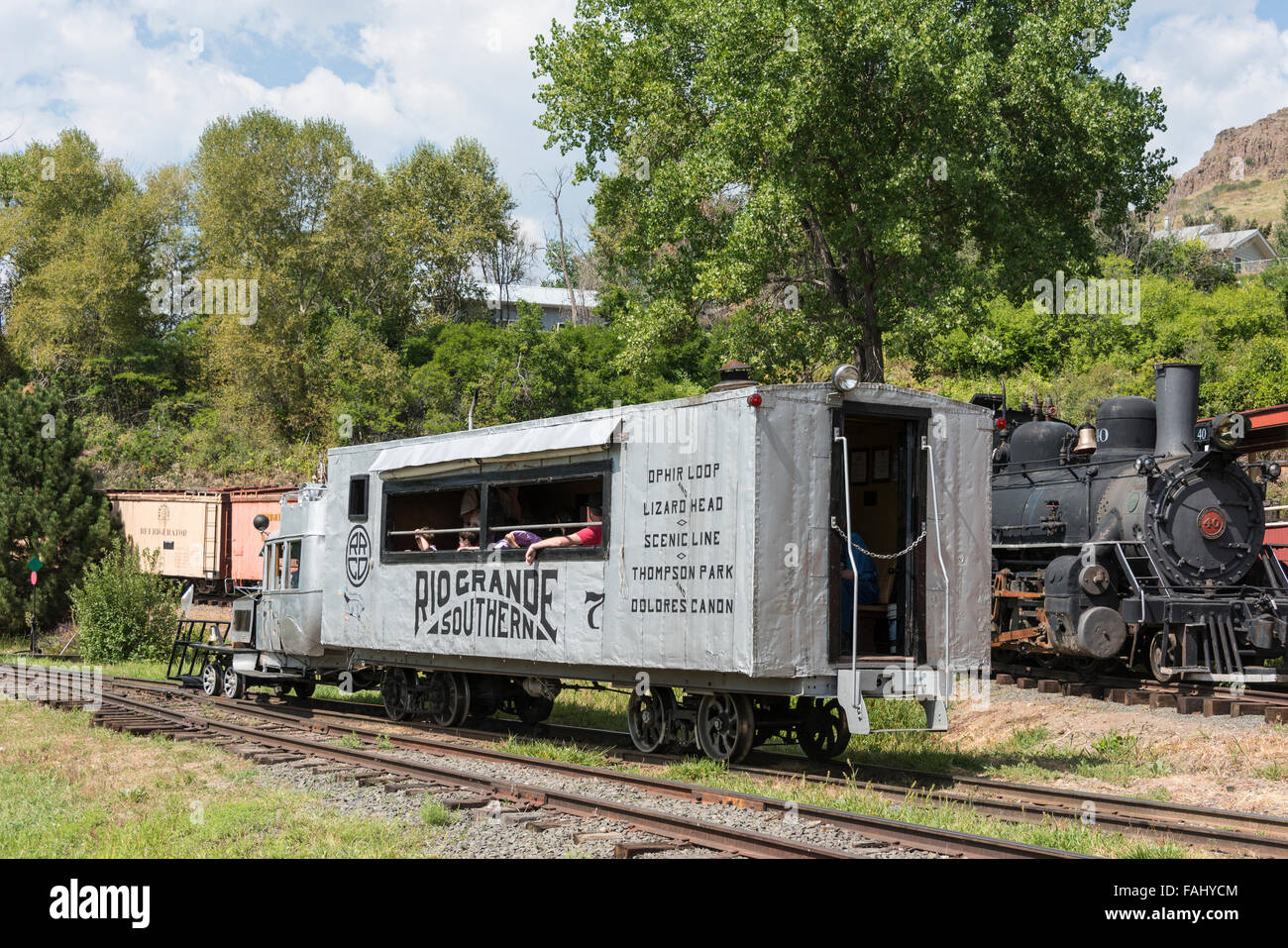 Galloping Goose #7, Colorado Railroad Museum, Golden, Colorado Stock ...
