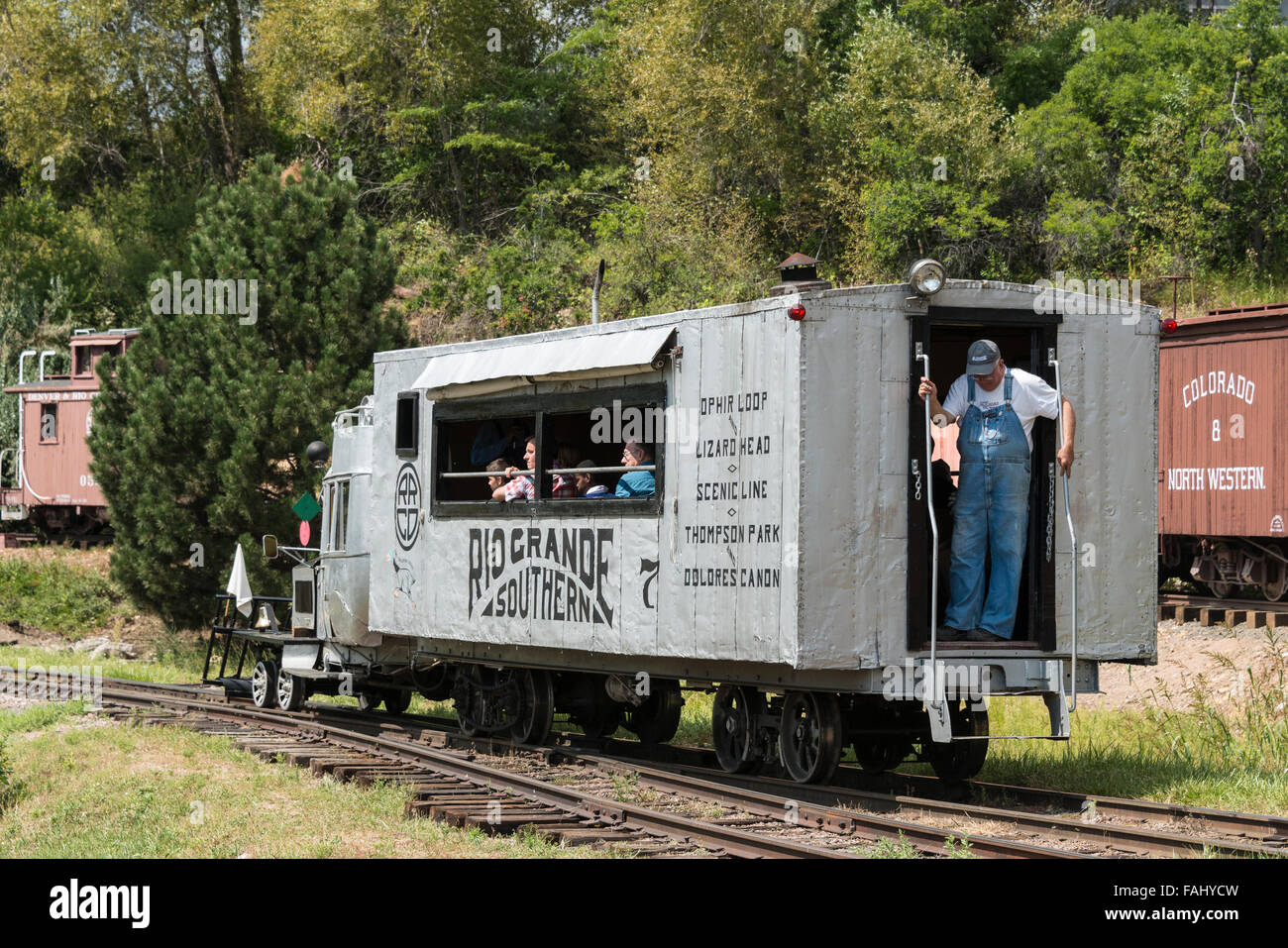 Galloping Goose #7, Colorado Railroad Museum, Golden, Colorado Stock ...