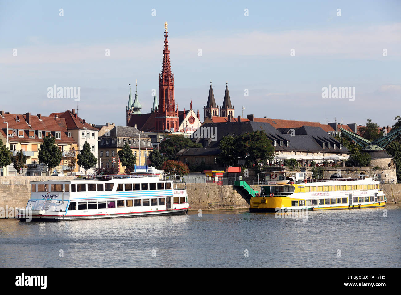 Europe Germany Lauda town Stock Photo - Alamy
