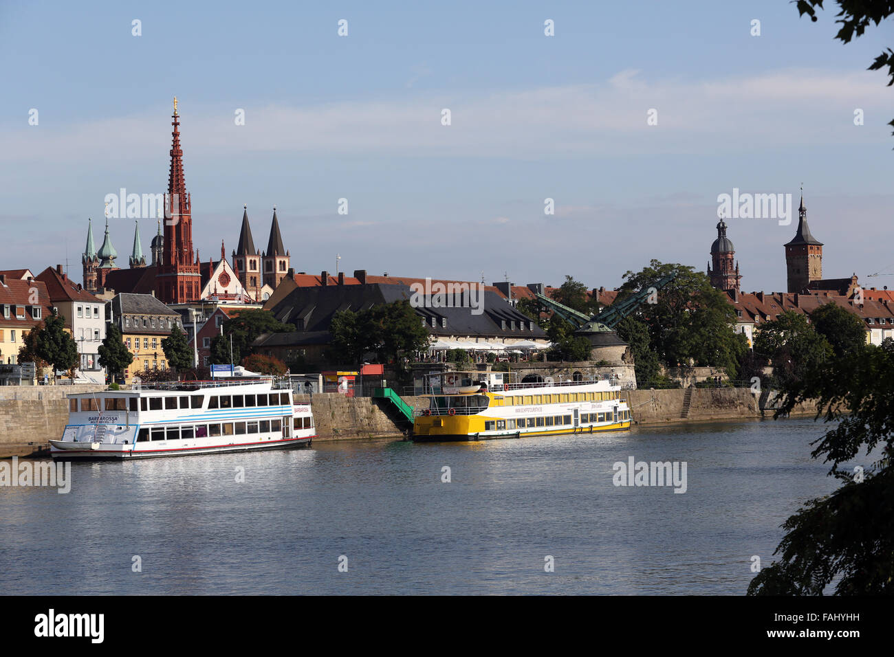Europe Germany Lauda town Stock Photo - Alamy