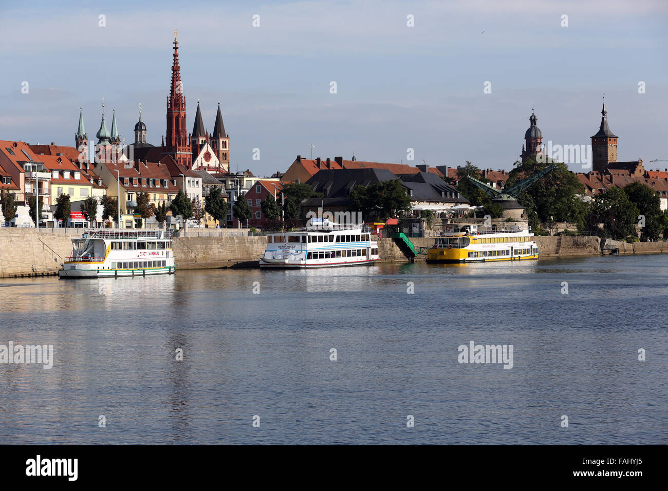 Europe Germany Lauda town Stock Photo - Alamy