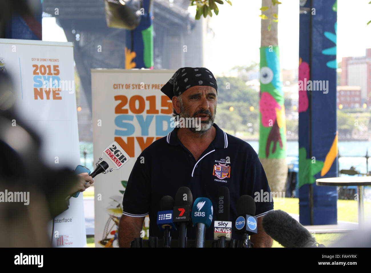 Sydney, Australia. 31 December 2015. Sydney Lord Mayor Clover Moore ...