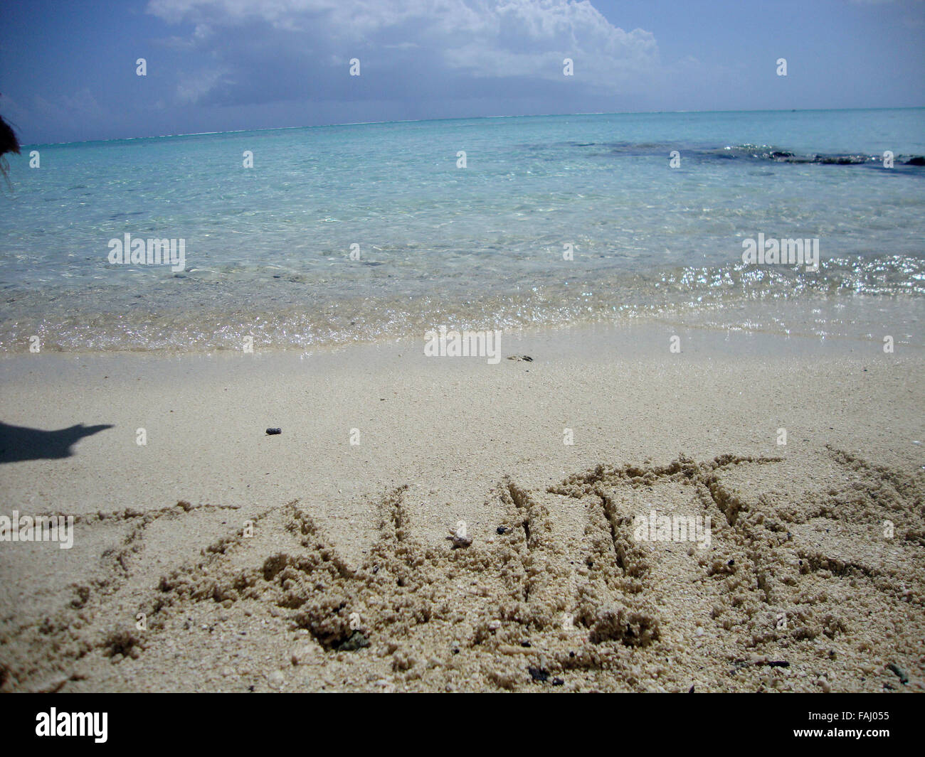 View of Matira Beach, Bora Bora, French Polynesia Stock Photo - Alamy