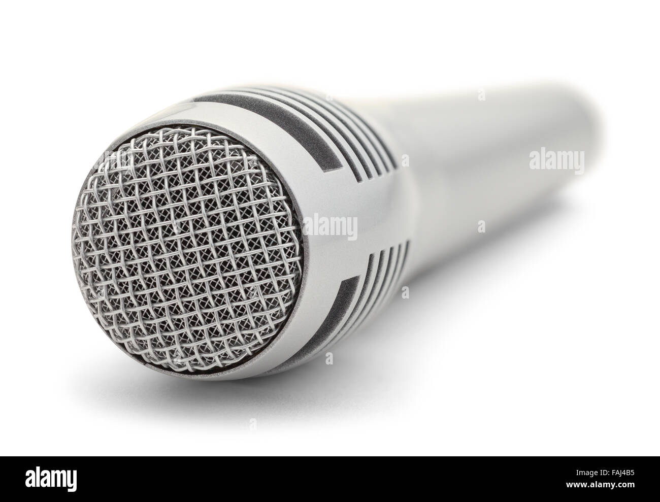 Silver microphone hi-res stock photography and images - Alamy