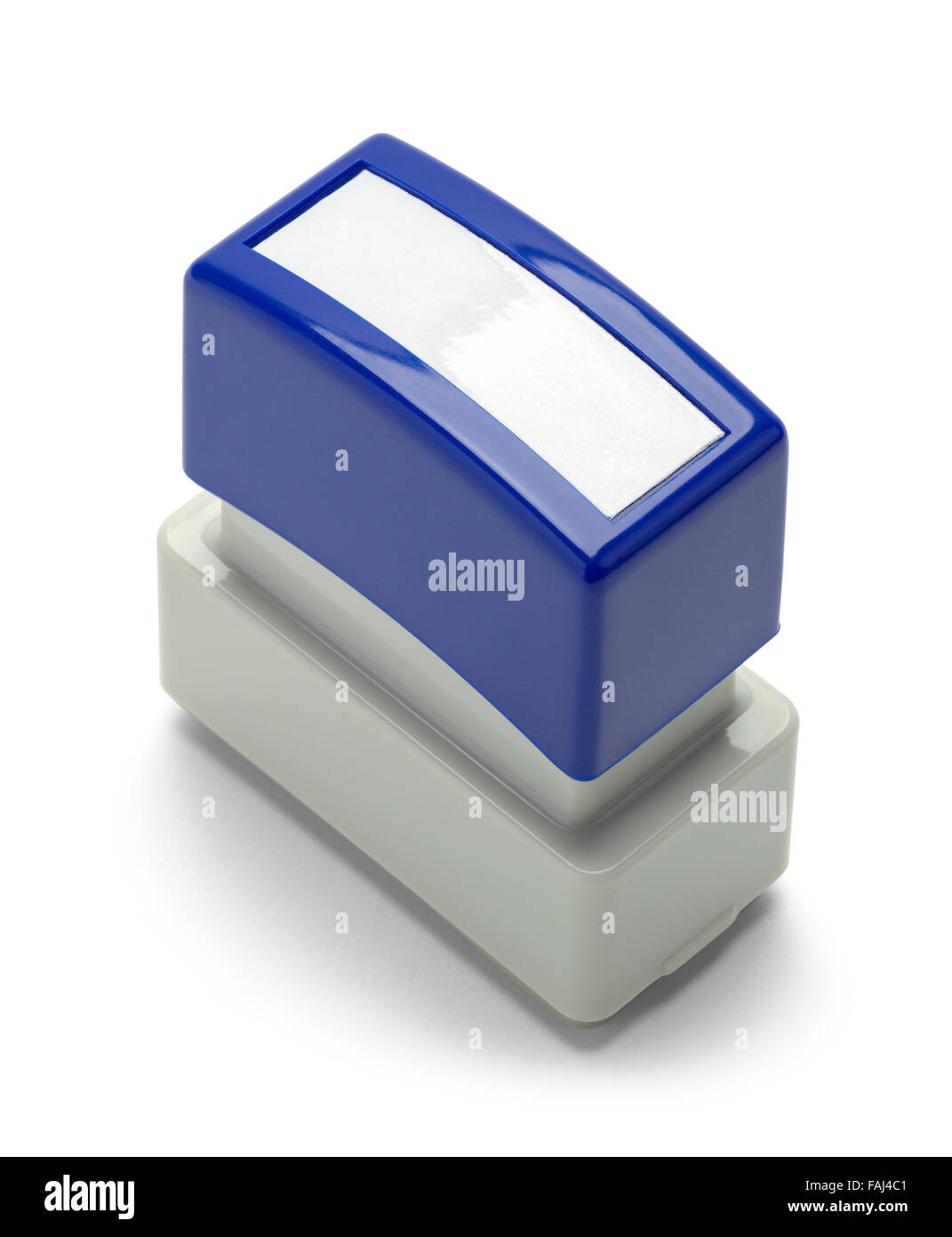 Office Stamper with Copy Space Isolated on a White Background Stock ...