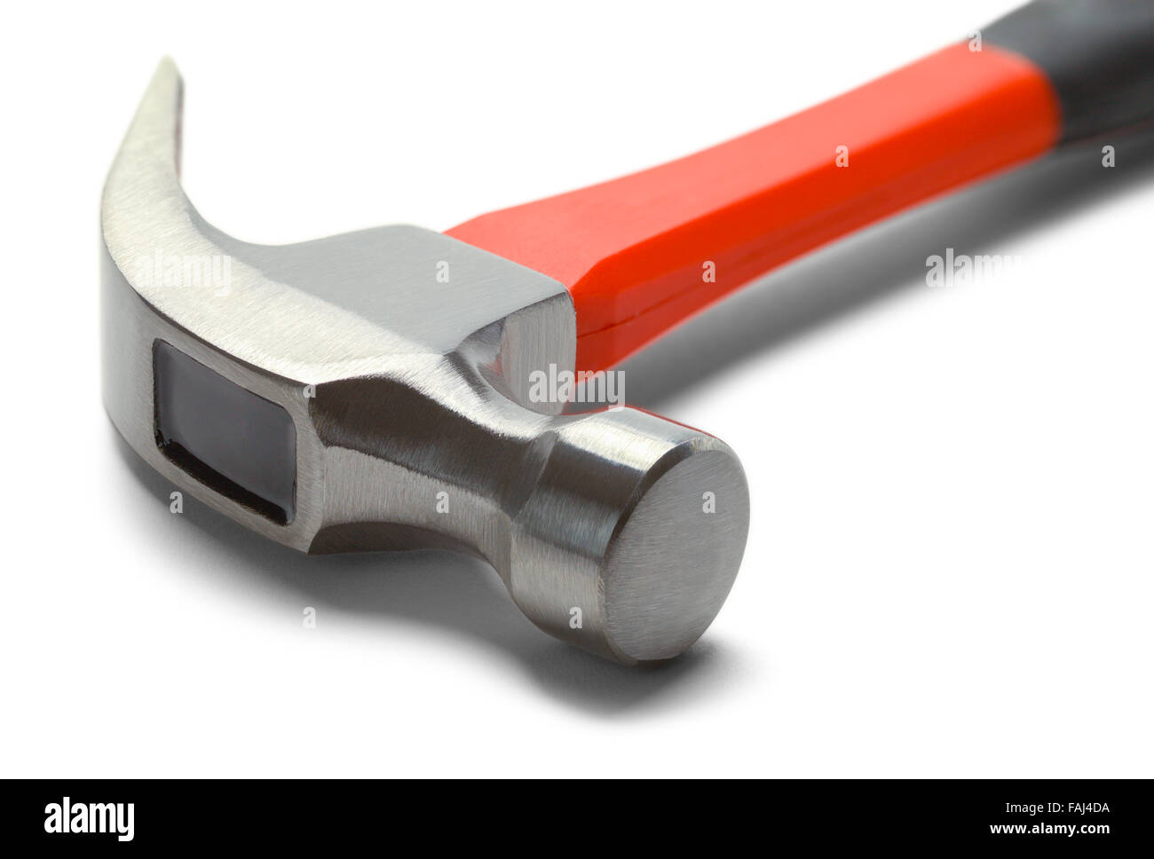 New Construction Hammer Head Isolated on a White Background Stock Photo ...