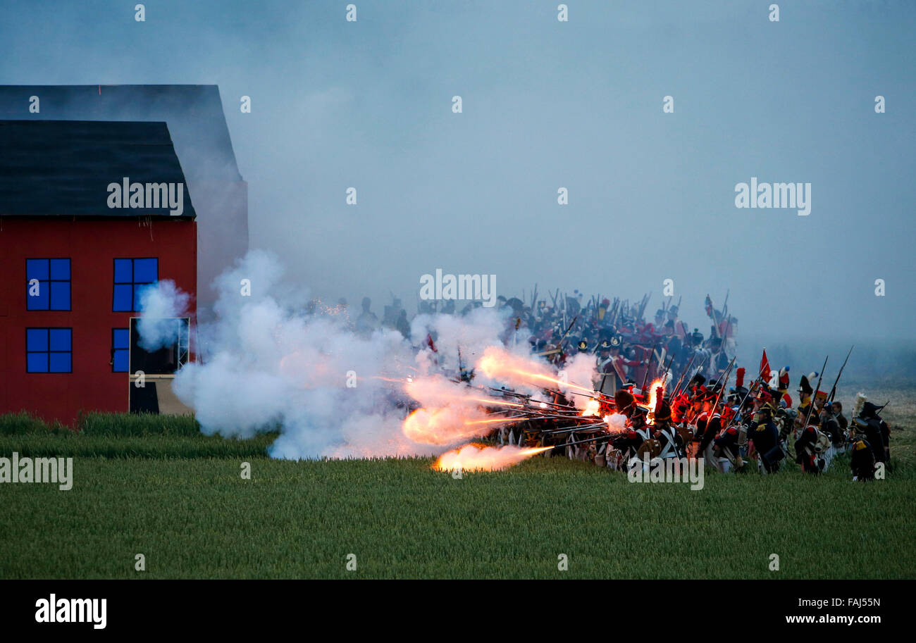 200th anniversary of battle of waterloo hi-res stock photography and ...